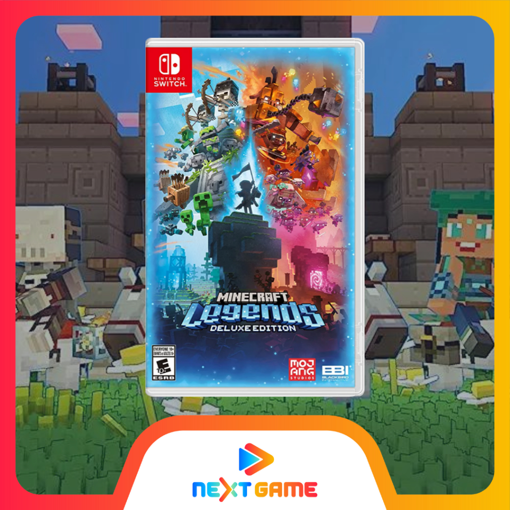 Jual Nintendo Switch Minecraft Legends Deluxe Edition / Minecraft ...