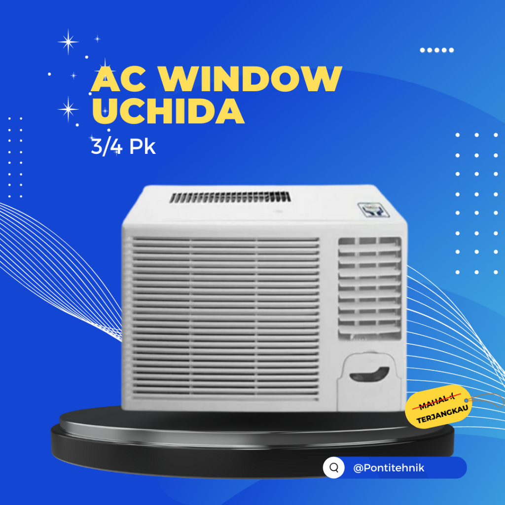 Jual AC WINDOW UCHIDA MP-W7MH 3/4 PK | Shopee Indonesia