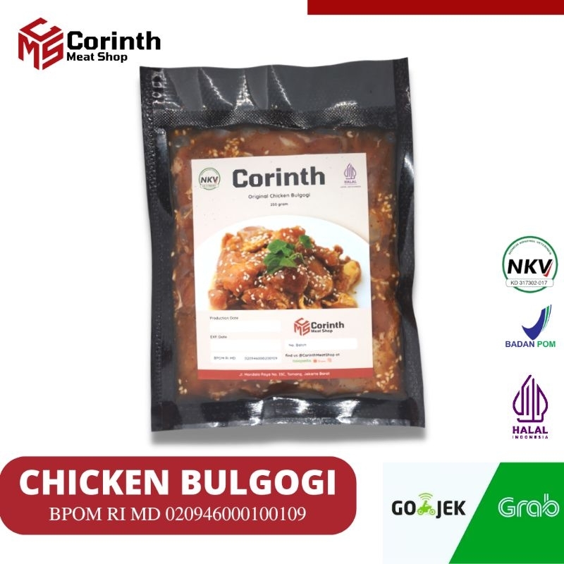 Jual CHICKEN BULGOGI - KOREAN CHICKEN BULGOGI - BULGOGI DAGING AYAM ...