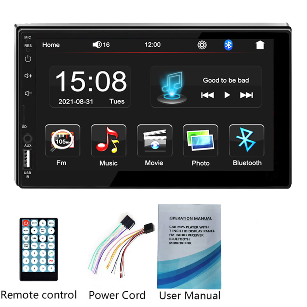 Jual Carstorm 7 Inch Double Din Head Unit MP5 Player Touch Screen ...
