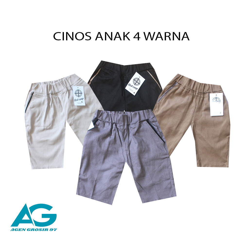 Jual Celana Anak Laki Laki Chino Pendek Bisa Pilih Warna Umur 1 – 9 ...