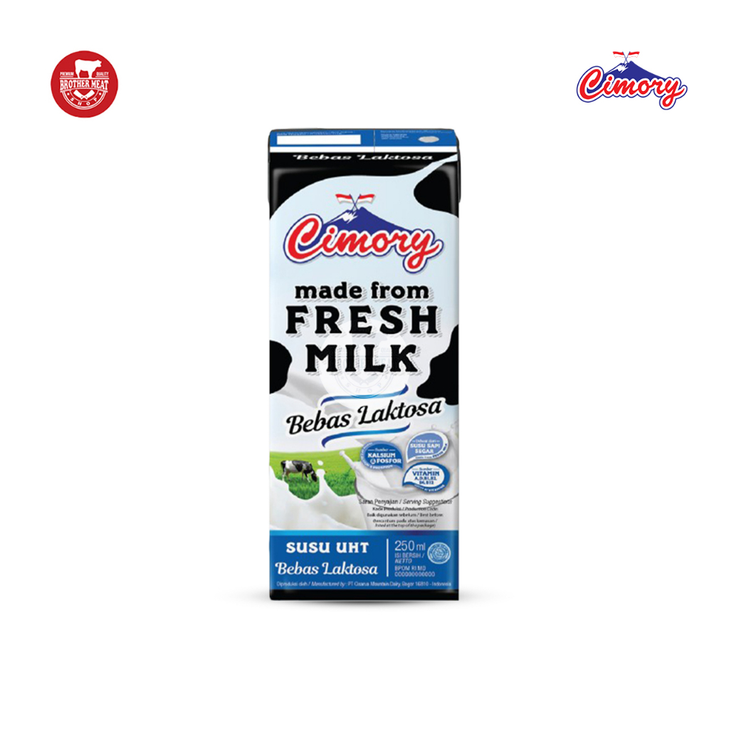 Jual CIMORY UHT Fresh Milk Bebas Laktosa 250ml, SUSU UHT | Shopee Indonesia