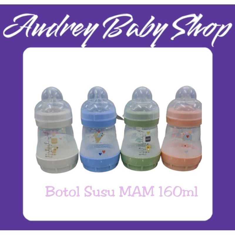 Jual MAM Anti Colic Bottle 160ml / Botol Susu MAM /MAM pacifier ...