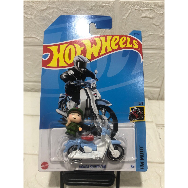 Jual Hot Wheels Moto Honda Super Cup Biru | Shopee Indonesia