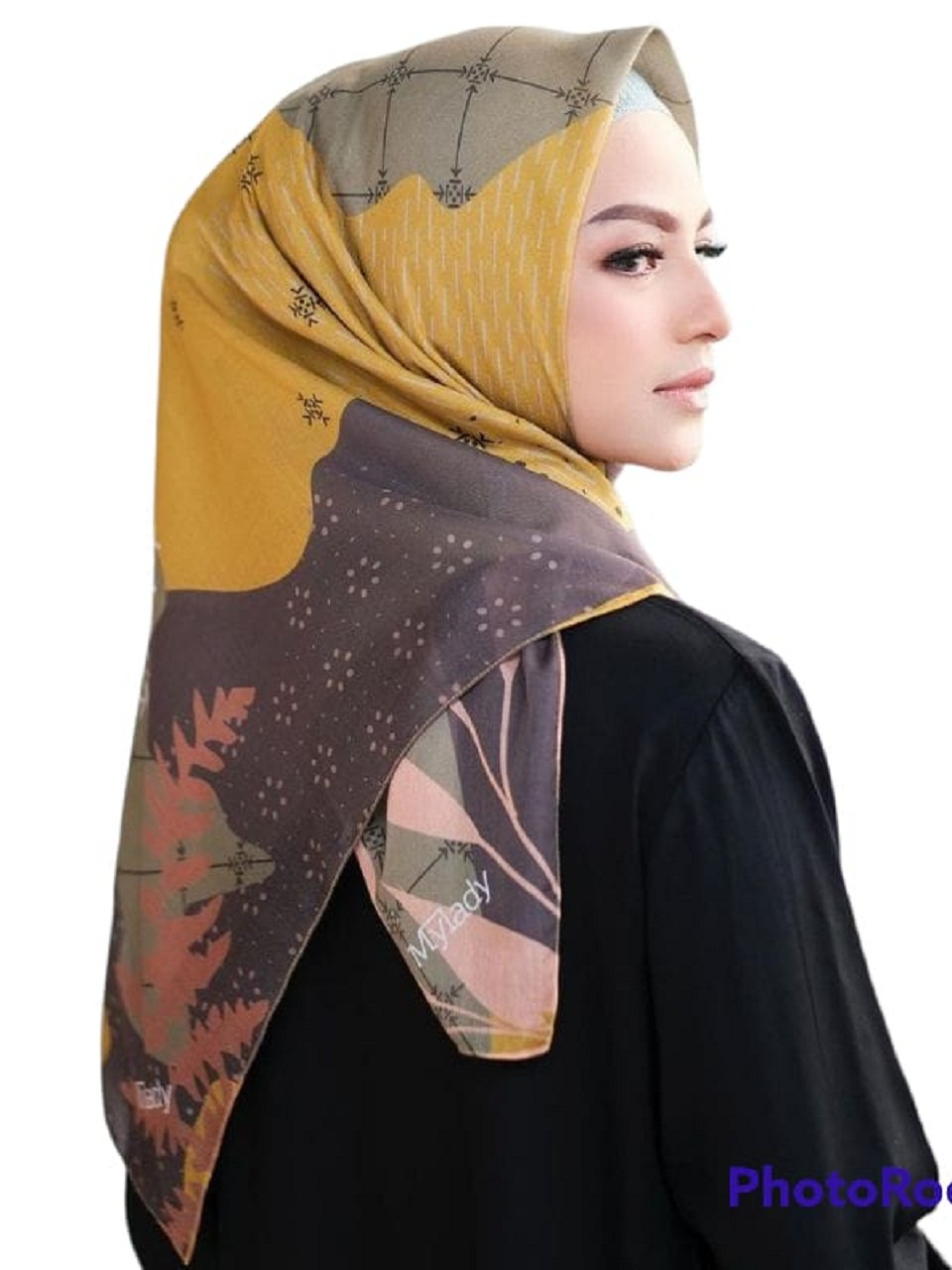 Jual JILBAB TERMURAH ZM Zaskia Mecca - Malea Mocca Scarf Kerudung Segi ...