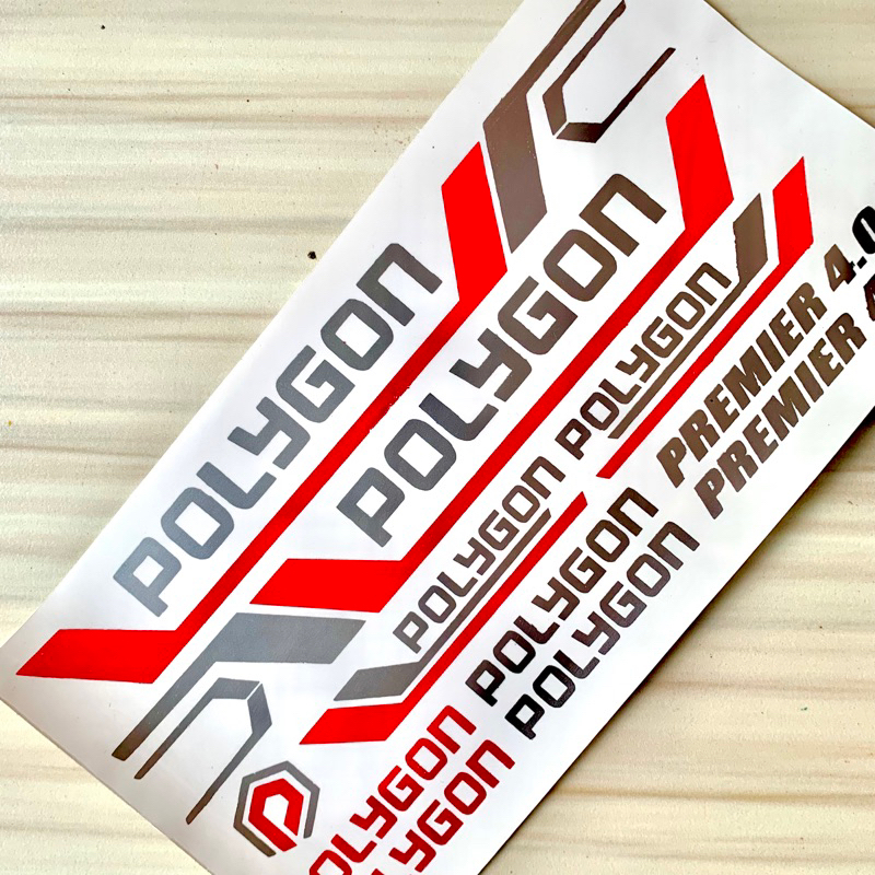 Jual Stiker Sepeda Polygon Premier 4.0 Sticker Striping | Shopee Indonesia