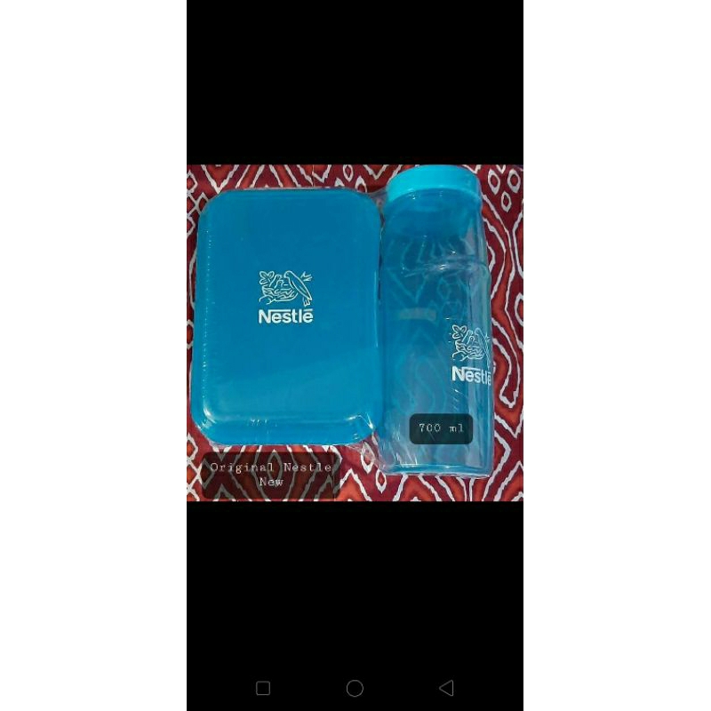 Jual lunch box + botol minum Nestle | Shopee Indonesia