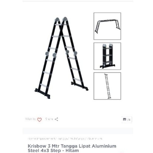 Jual tangga krisbow | Shopee Indonesia