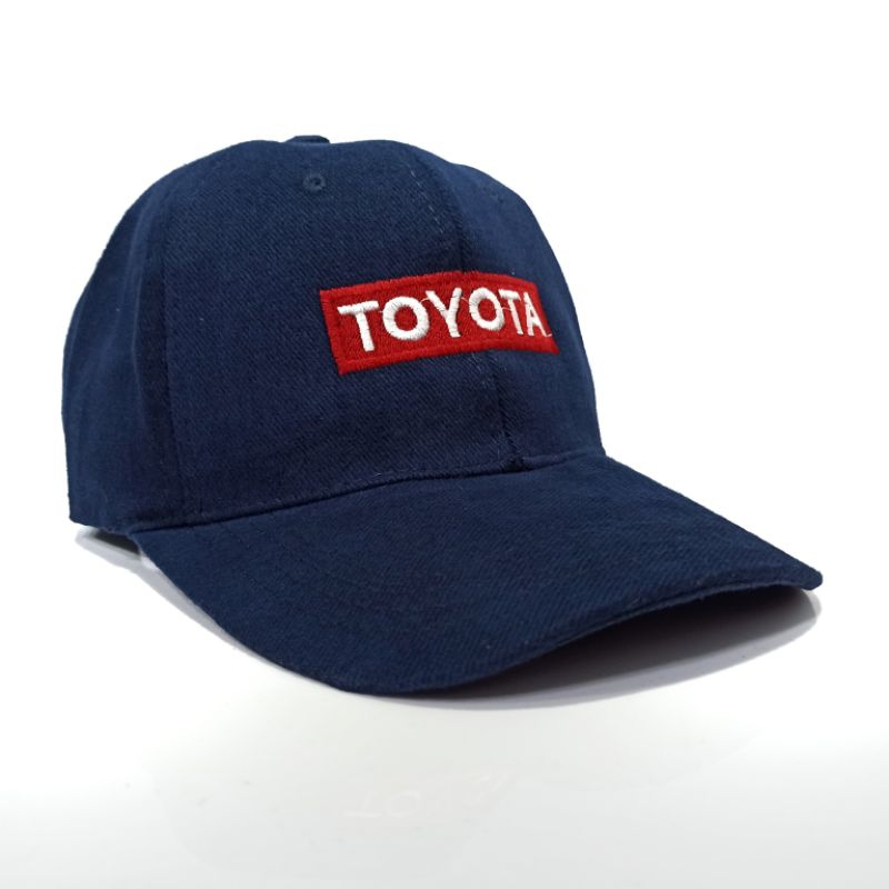 Jual Topi Karyawan Pabrik PT Kantor Toyota JDM Japan Bordir Logo ...