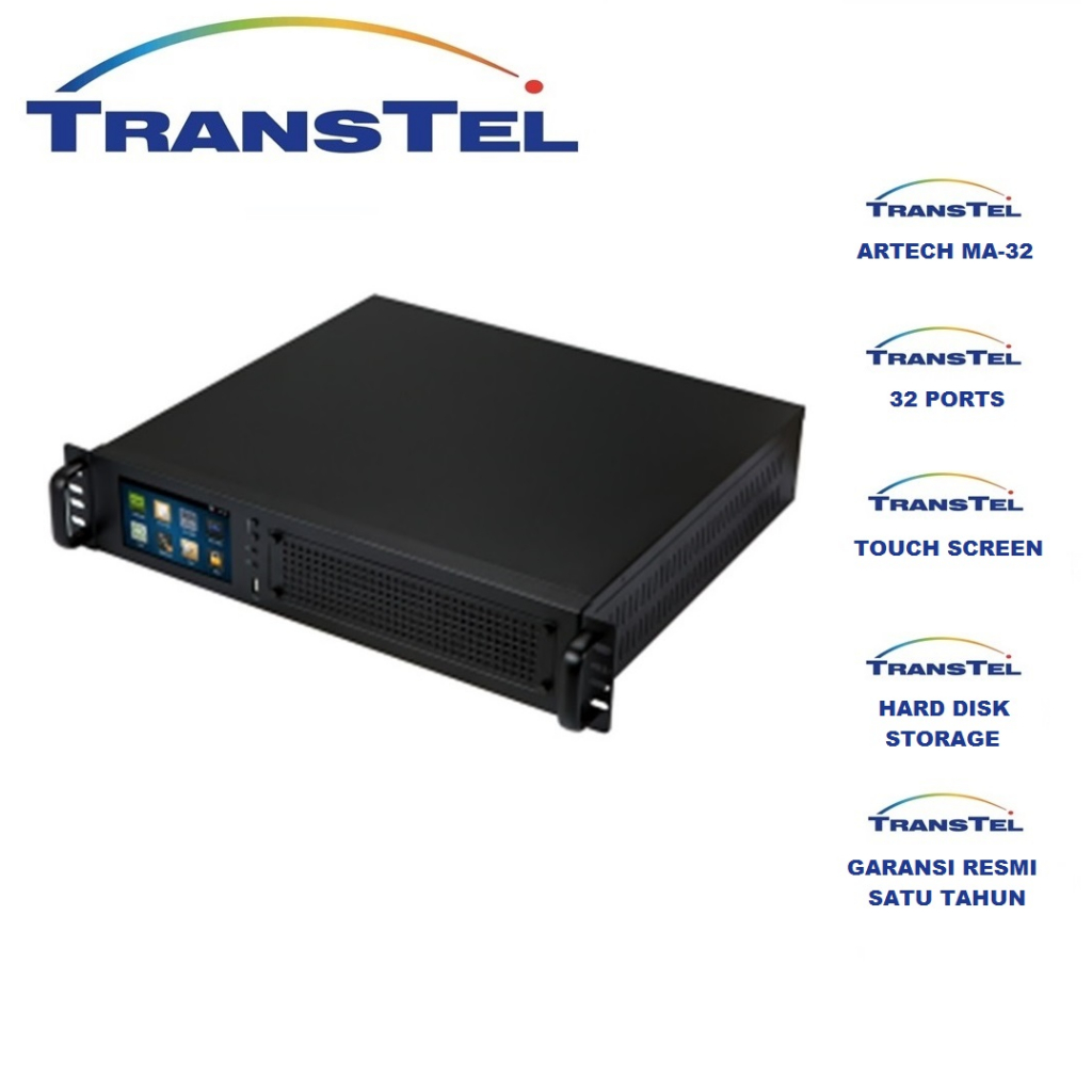 Jual Artech MA32 Hard Disk 32 Ports Voice Logger With Touch Screen | Shopee Indonesia