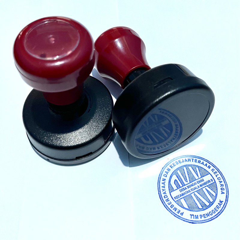 Jual Stempel Flash Cap Otomatis Bentuk Lingkaran Bulat | Shopee Indonesia