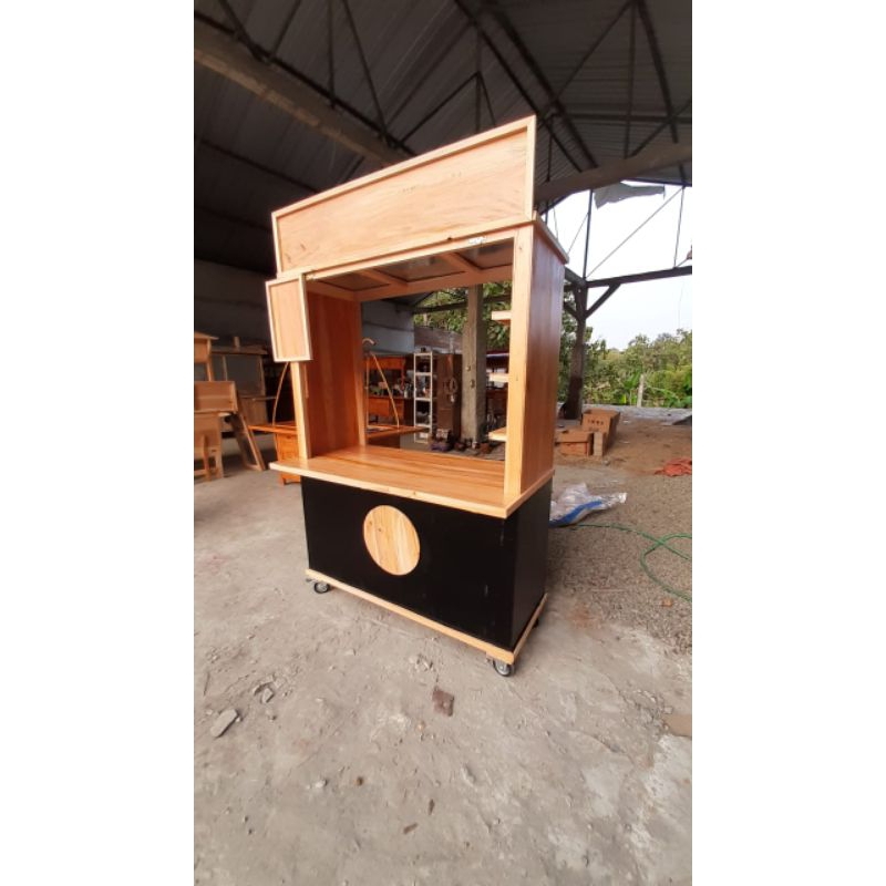 Jual gerobak booth es coklat gerobak boba gerobak es teh jumbo gerobak ...