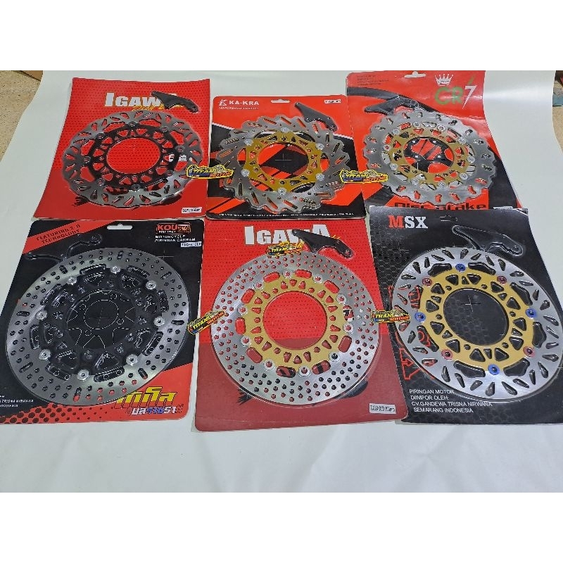 Jual piringan cakram depan lebar 300 mm motor tiger old cb150r megapro ...