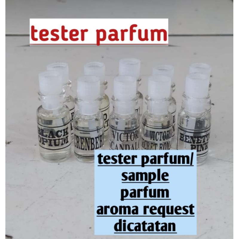 Jual tester parfum/parfum tester minimal order 5 botol | Shopee Indonesia
