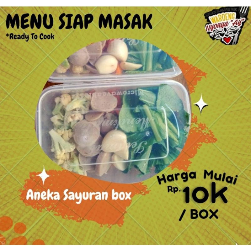 Jual Aneka sayuran box (siap masak) | Shopee Indonesia
