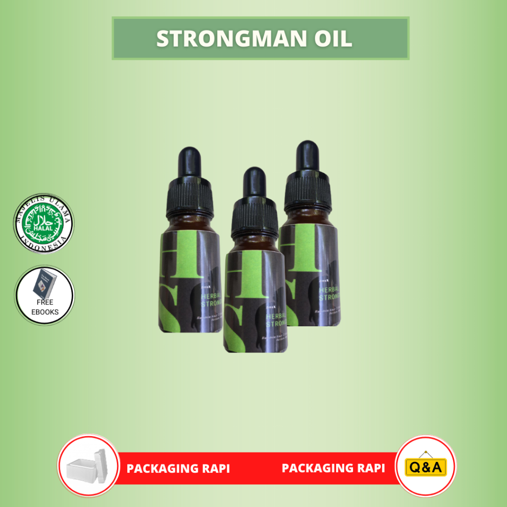 Jual STRONGMAN OIL // OBAT KUAT PRIA DAN WANITA TAHAN LAMA// PEMBESAR PENIS | Shopee Indonesia