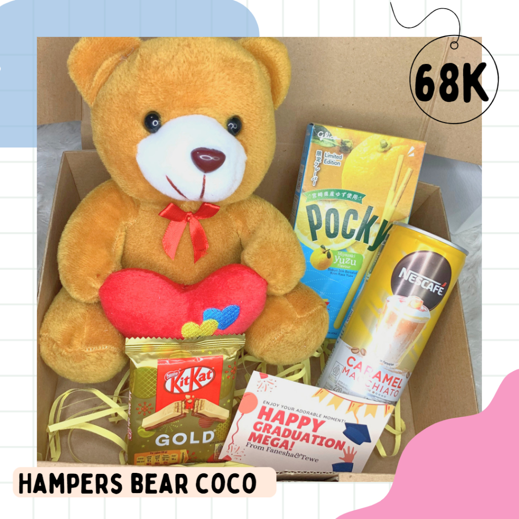 Jual (KIRIM HARI INI) hampers box snack box gift box bok wisuda ulang ...