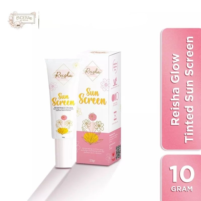 Jual Reisha Glow Tinted Sunscreen Noera | Shopee Indonesia