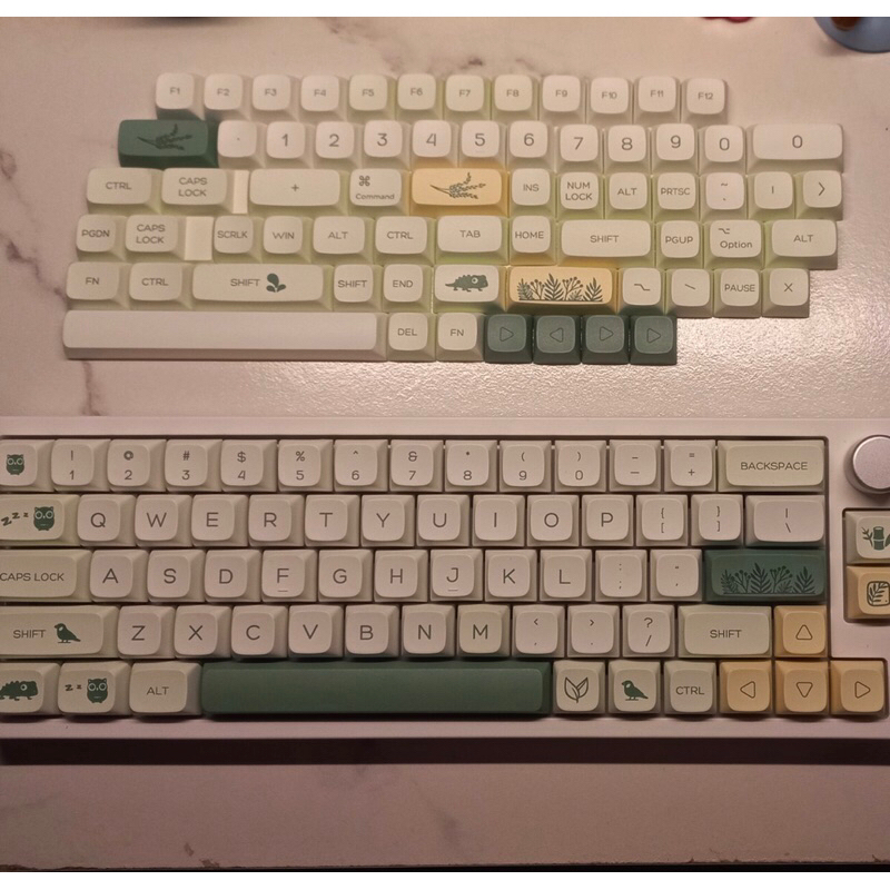 Jual [Second] Keycaps XDA Botanical Fullset | Shopee Indonesia