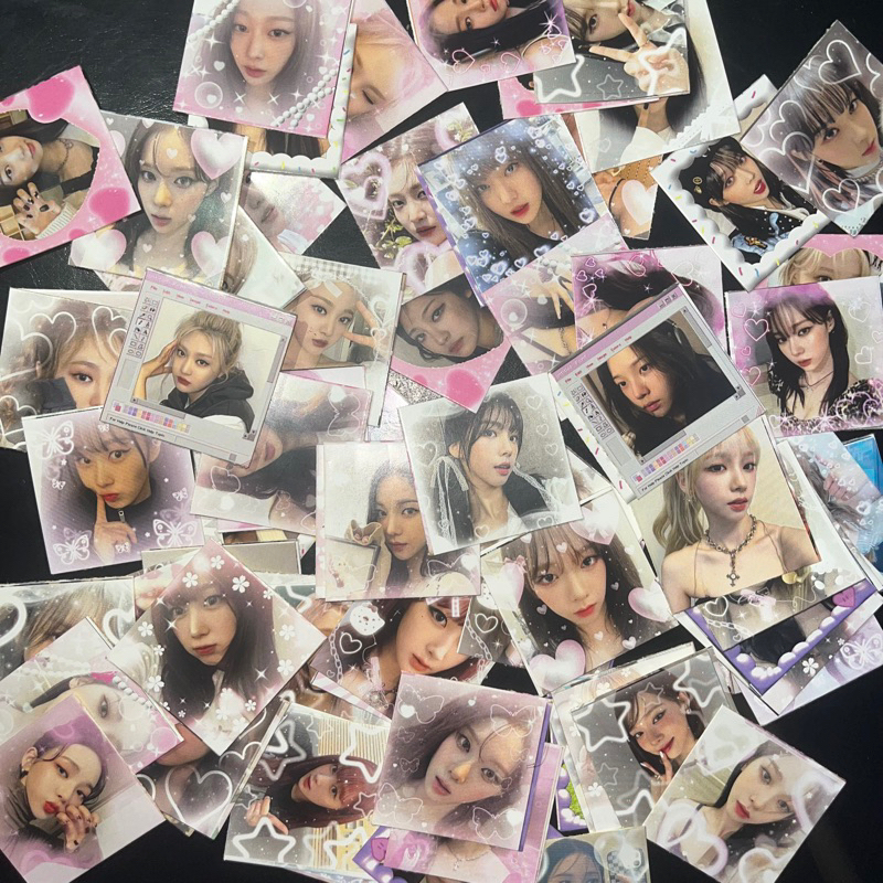 Jual (96pcs) AESPA STICKER MAIL Y2K CORE MAILING KOREA PINK STIKER DECO ...