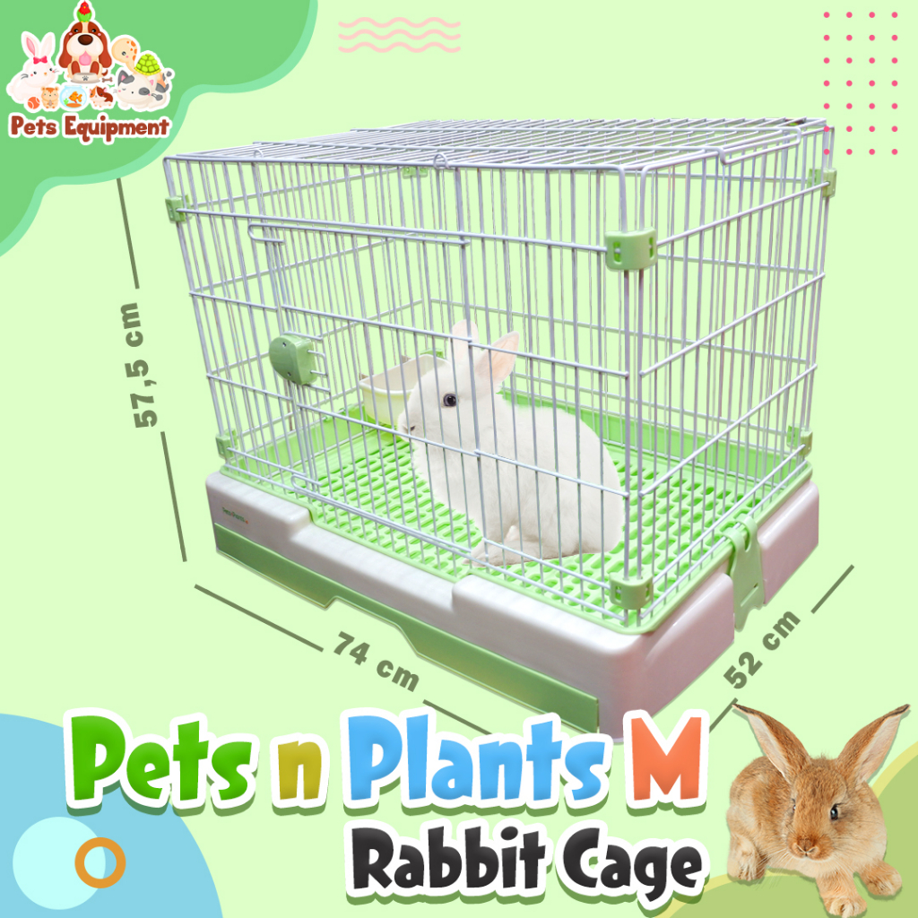 Jual KANDANG KELINCI PREMIUM PETS N PLANTS M/kandang kucing kelinci ...