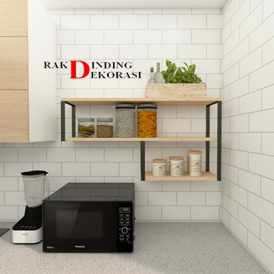 Jual Rak Dapur Rak Bumbu Kitchen Set Rak Hiasan Dinding Minimalis ...