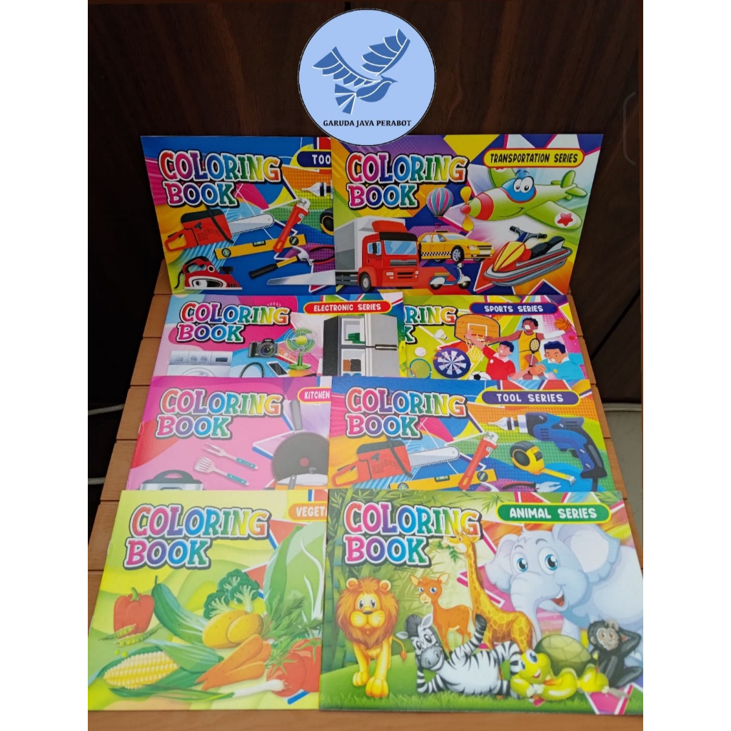 Jual Buku Mewarnai / Coloring Book | Shopee Indonesia