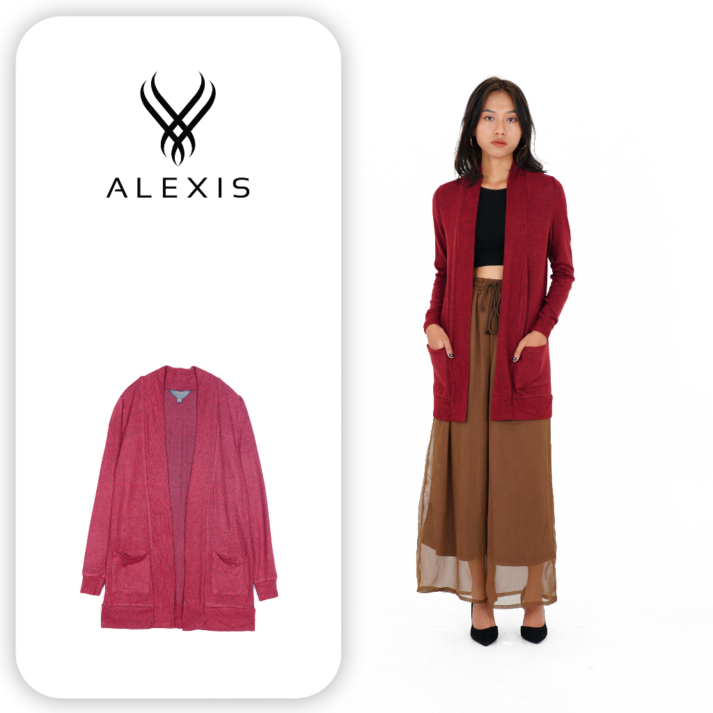 Jual Alexis Sweater Cardigan Wanita (11000643-6BGLA) | Shopee Indonesia