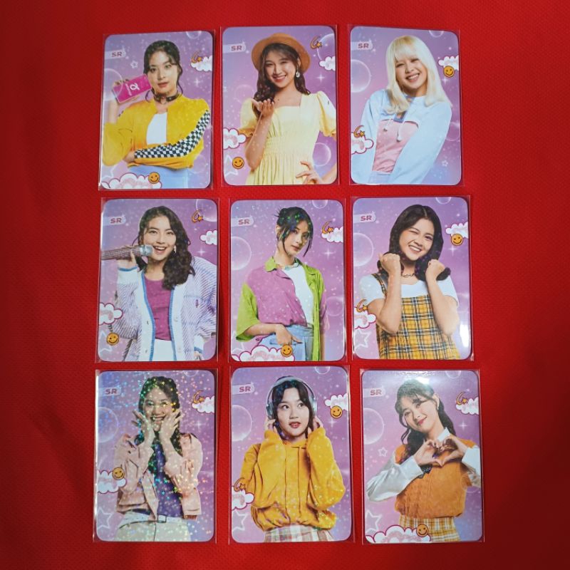 Jual Photocard PC JKT48 x Anteraja SR Super Rare 2022 | Shopee Indonesia
