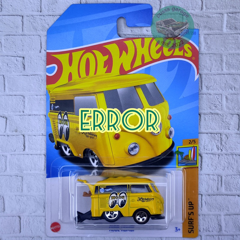Jual [ERROR RODA] HOT WHEELS KOOL KOMBI MOON EYES KUNING (LOT 2023 ...