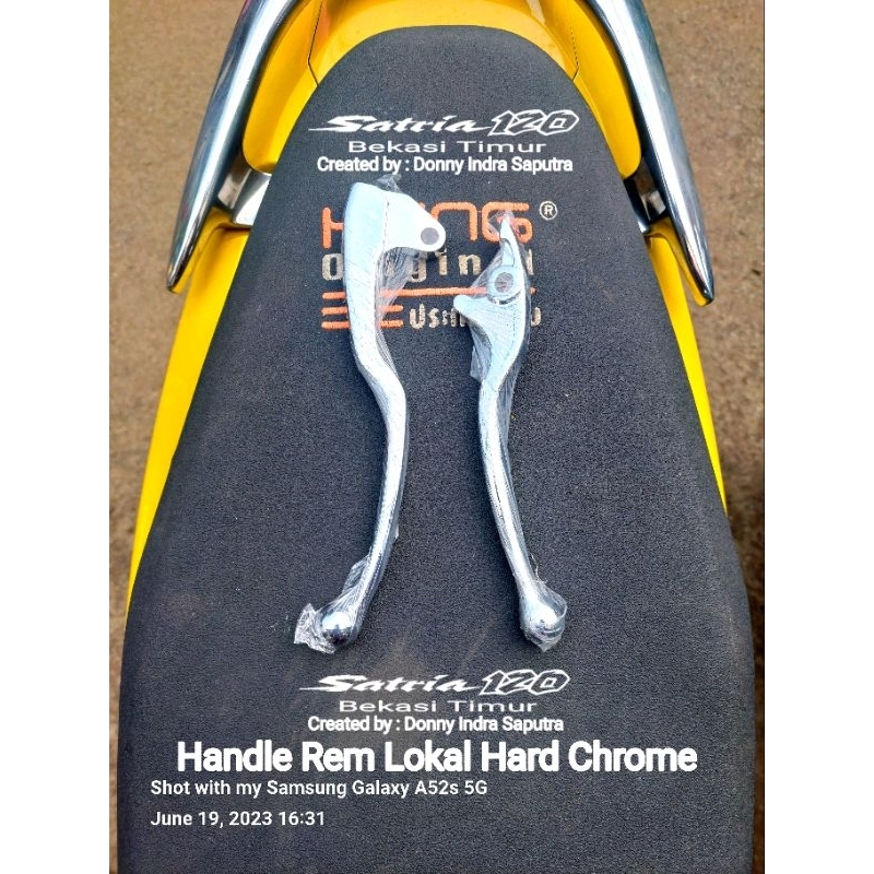 Jual Handle Rem Kopling Hard Chrome Satria 2Tak Hiu Lumba RGS RGV RGX ...