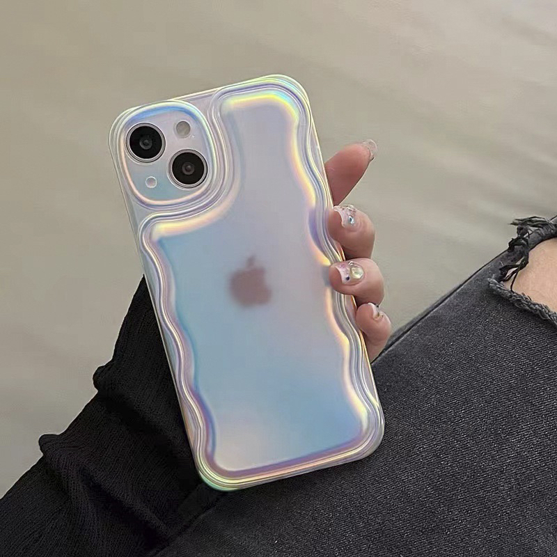 Jual Hologram Puffy Case for IPhone X/XS XR XSMAX 11 11PRO 11PROMAX 12 ...