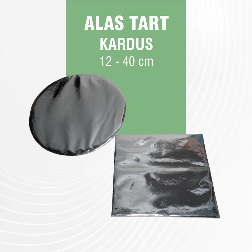 Jual Alas Tart/Alas Cake Kotak/Bulat uk.12,14,16,18,20,22,24,26,28,30 ...