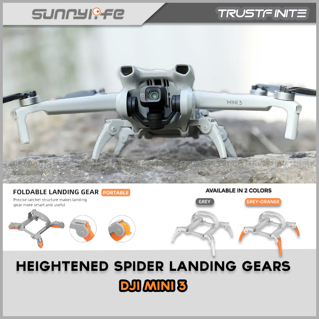 Jual Sunnylife Spider Landing Gear Extension Support Leg DJI Mini 3 ...