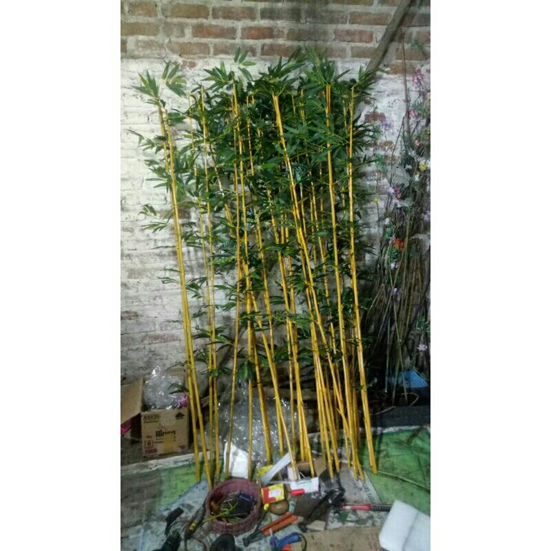 Jual BAMBU HIASAN/BAMBU ARTIFICIAL/180CM | Shopee Indonesia