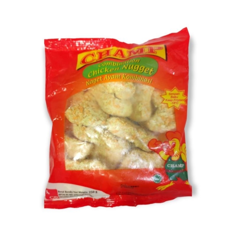 Jual Nugget Champ 250gr 100% HALAL | Shopee Indonesia