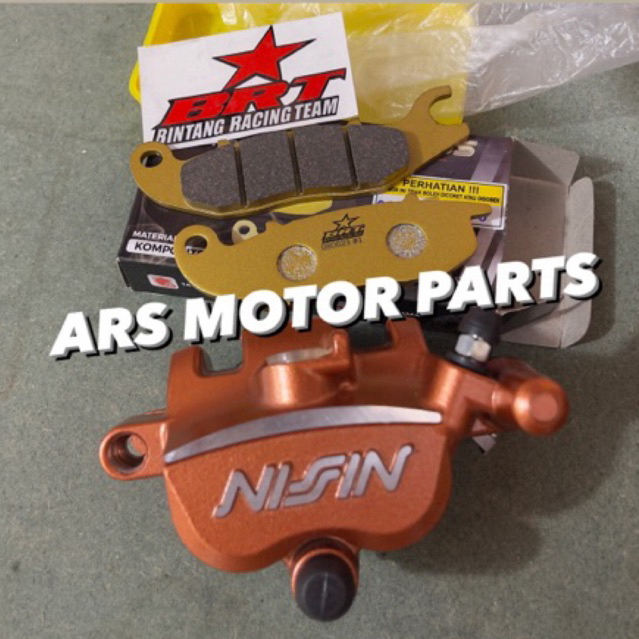 Jual KAMPAS REM BRT DEPAN UNTUK KALIPER NISSIN SAMURAI / RCB 2 PISTON | Shopee Indonesia