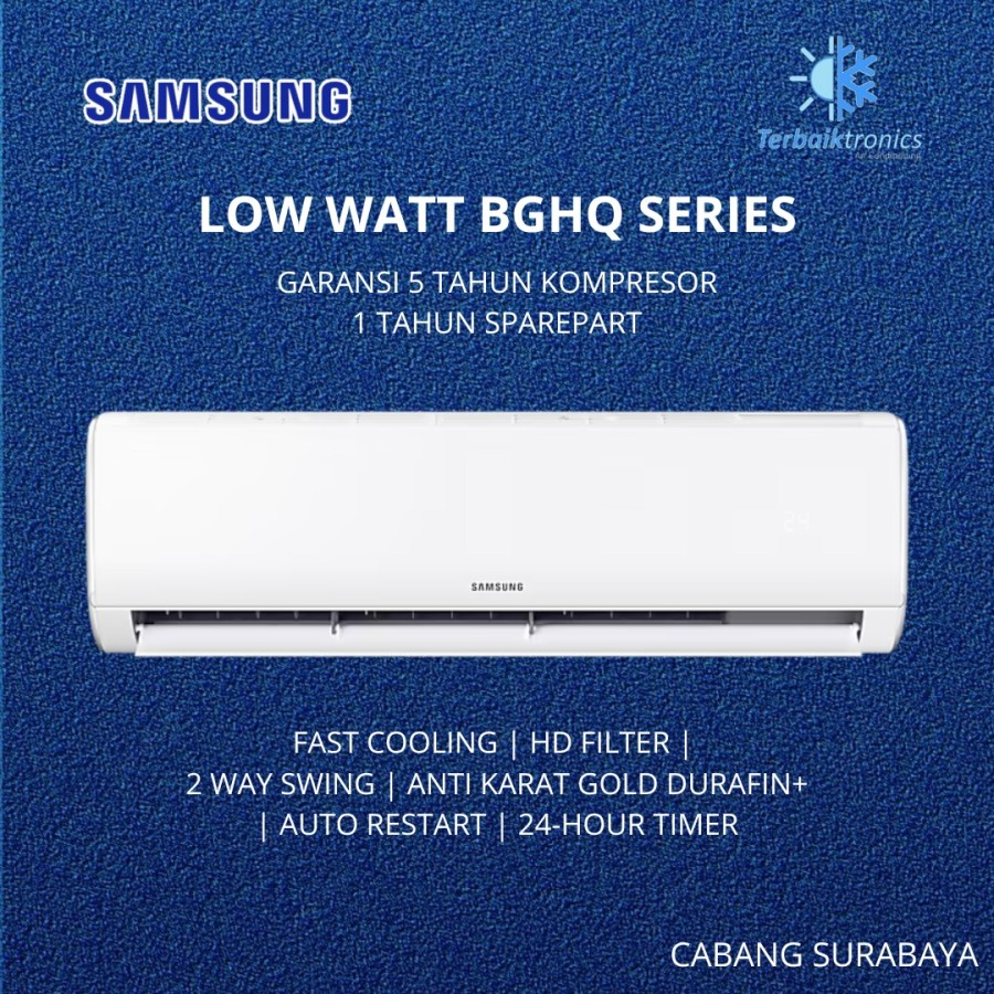 Jual AC Samsung Low Watt 1/2 PK R32 AR05BGHQ / AR05TGHQ | Shopee Indonesia