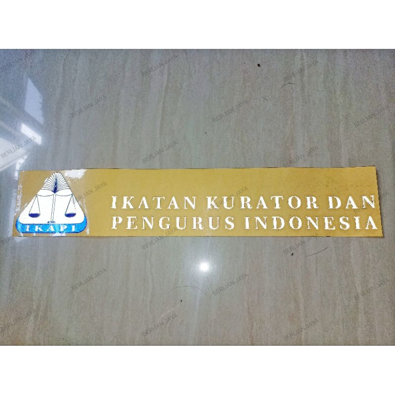 Jual STIKER LOGO IKAPI KURATOR JUMBO FULL REFLECTIVE | Shopee Indonesia