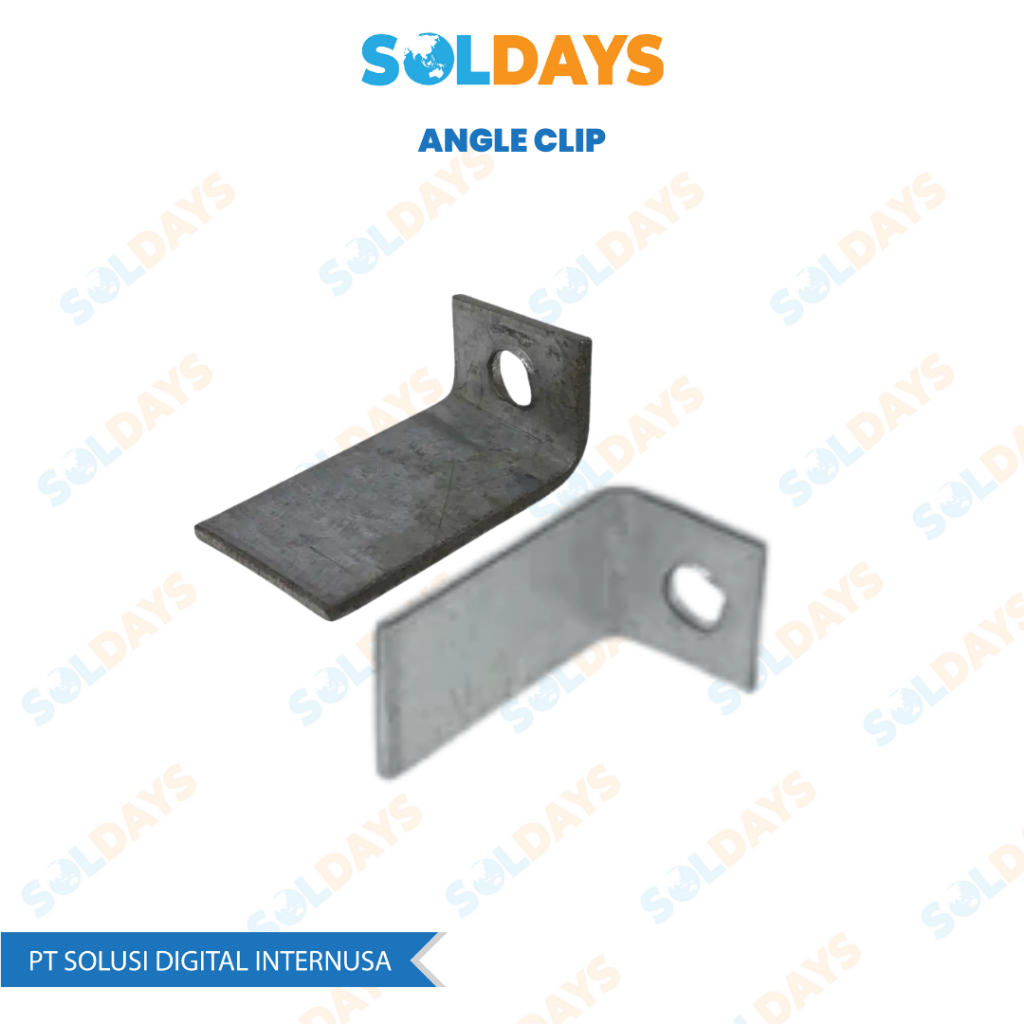 Jual SOLDAYS Angle Clip L / Angel Clip Plat Besi Siku L / Rangka Plafon ...