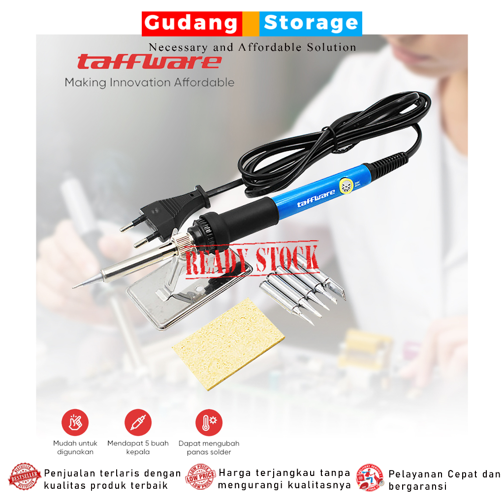 Jual [PROMO] SOLDER Taffware Solder Iron Adjustable Solder Murah ...