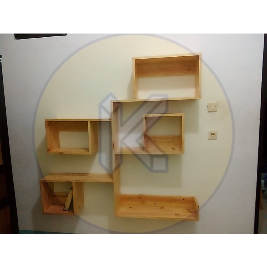 Jual Floating Rak Bahan Kayu Pinus | Shopee Indonesia