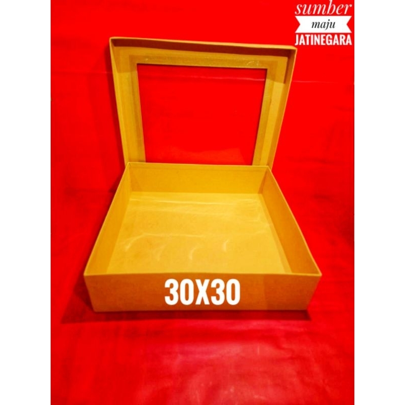 Jual Hard box/box kado/box rigit/box bawaan/box keras ukuran 30x30x8cm ...