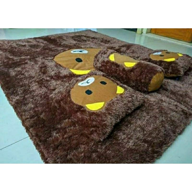 Jual PROMO SURPET KARAKTER // KASUR KARAKTER BULU TERLARIS ( COD ...