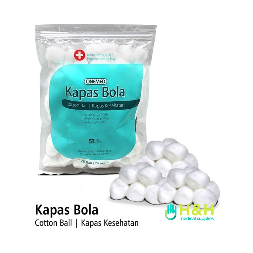 Jual Kapas Bola / Kapas Bulat / Kapas Serbaguna / Cotton Ball | Shopee ...