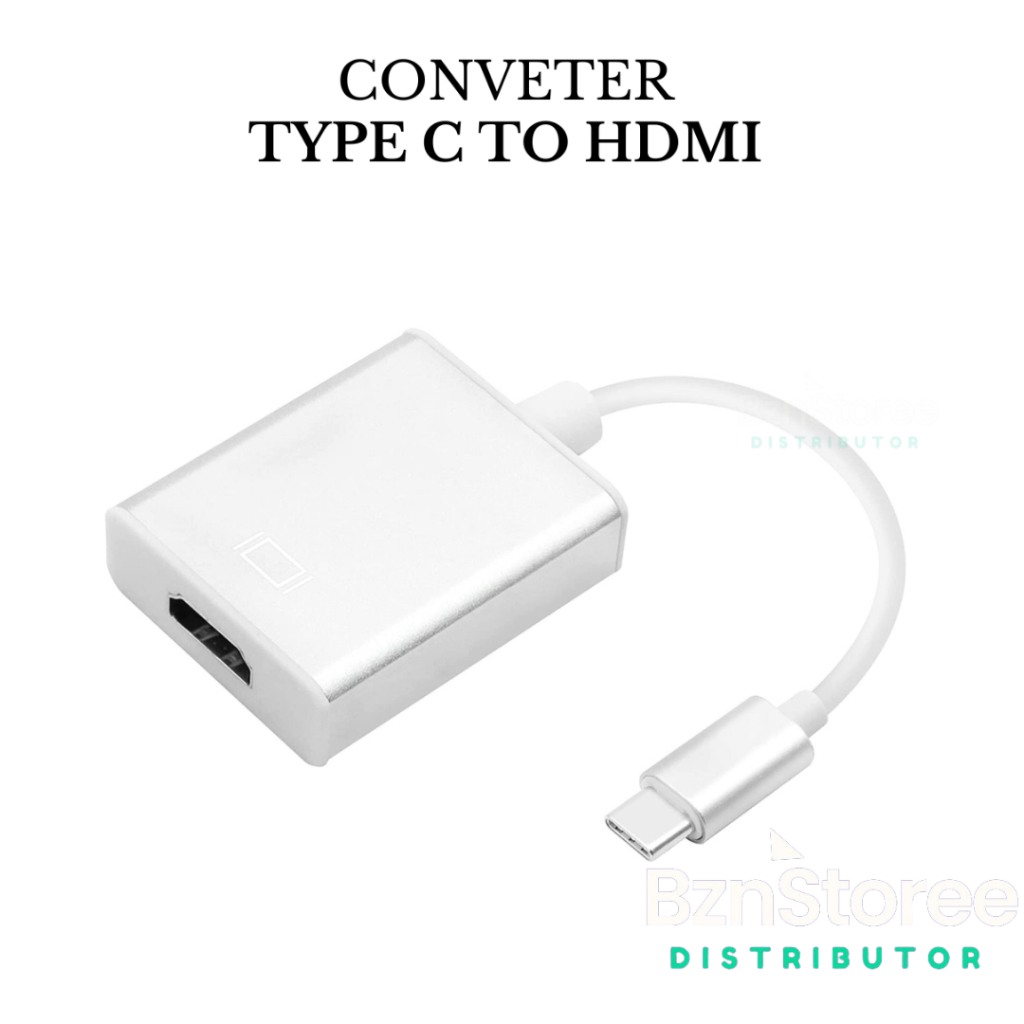 Jual Kabel Converter type C to HDMI / USB 3.1 Type-C To HDMI Converter ...