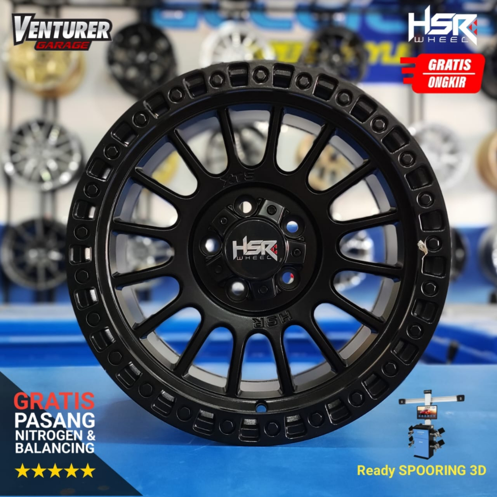 Jual VELG MOBIL HSR XTS05 RING 16 LUBANG 5X114,3 COCOK RUSH TERIOS DLL | Shopee Indonesia
