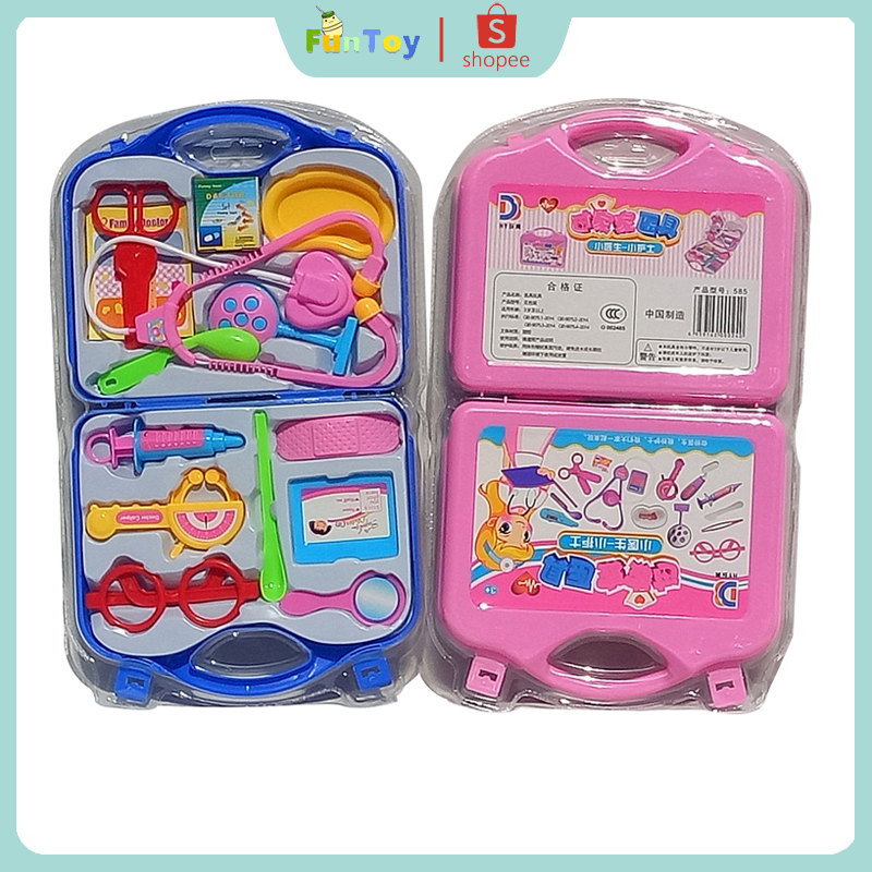 Jual FUNTOY Permainan Peran Mainan Dokter Mainan Set Koper Mainan ...