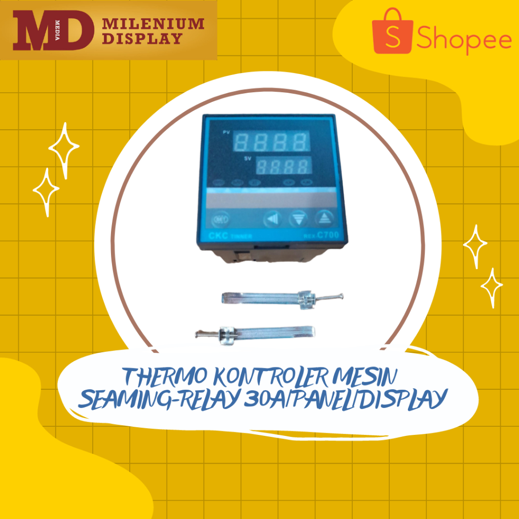 Jual THERMO KONTROLER MESIN SEAMING-RELAY 30A | Shopee Indonesia