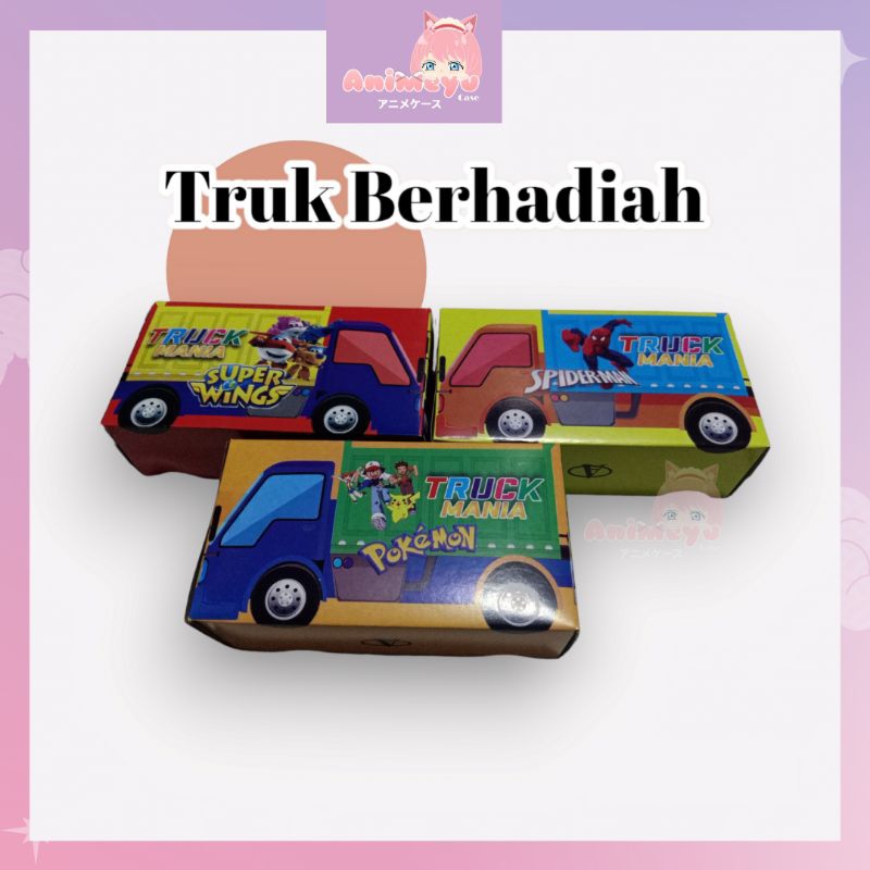 Jual Truk Kotak Berhadiah Gift Box Gacha Mainan | Shopee Indonesia